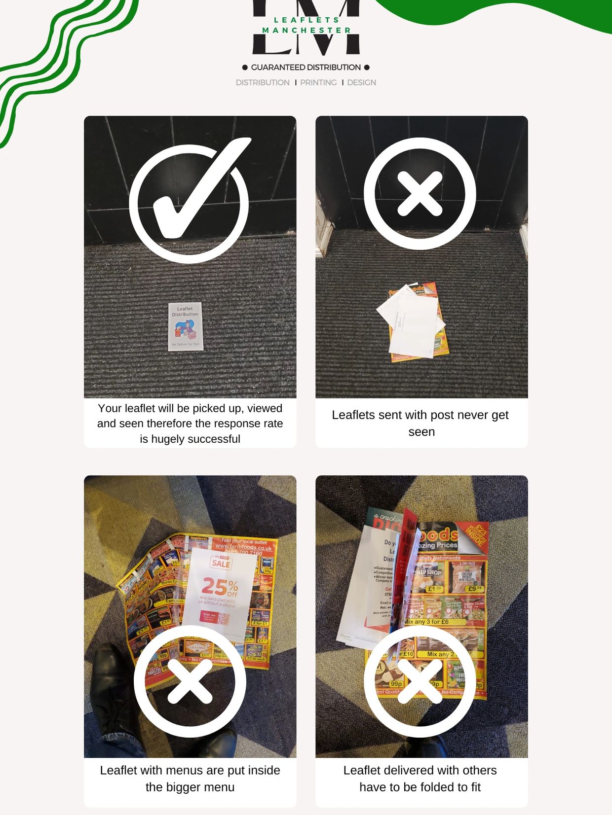 Leaflets Manchester | Distribution, Printing & Design